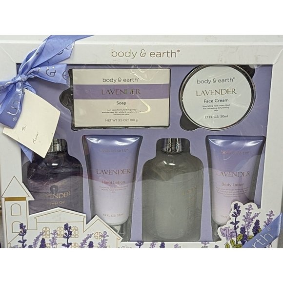 Body & Earth | Bath & Body | Body Earth Spa Gift Set Lavender Lotion ...